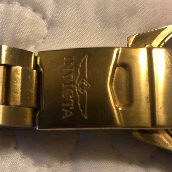 Invicta | Jewelry | Invicita Gold Watch | Poshmark